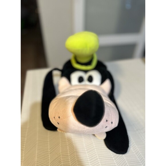 Disney | Accessories | Goofy Head Costume Plush Hat Walt Disney World ...